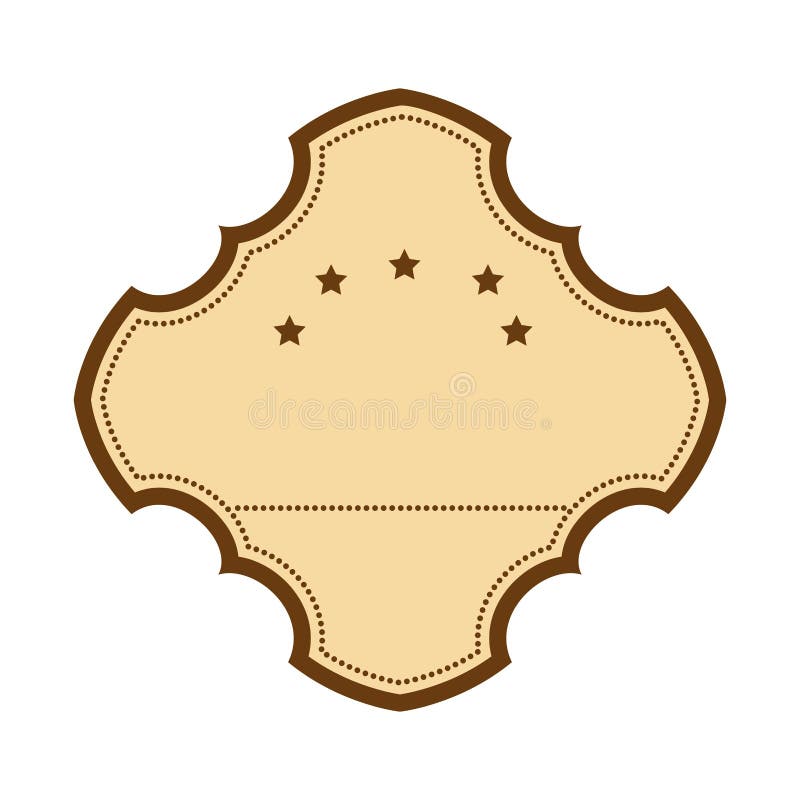 Elegant frame emblem icon stock vector. Illustration of elegance - 88467309