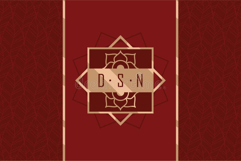 Elegant red card stock vector. Illustration of style - 240655061