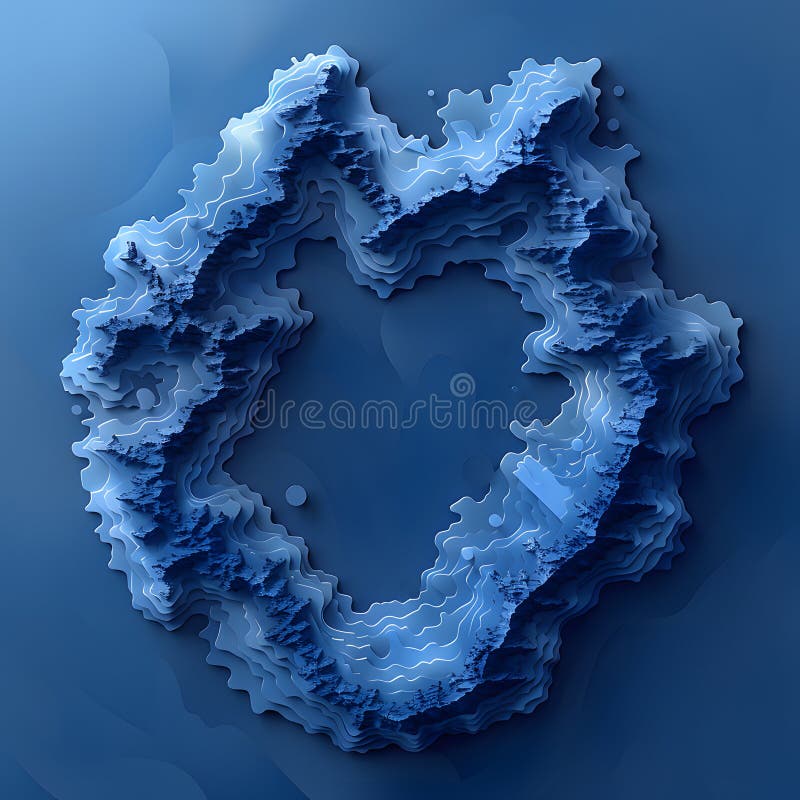 Elegant French Digital Map Background with Abstract Gradient Stock ...