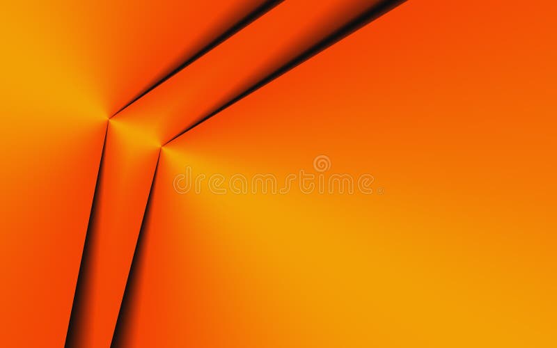 Elegant and Fresh Orange Paper Fold Abstract Background Stock ...
