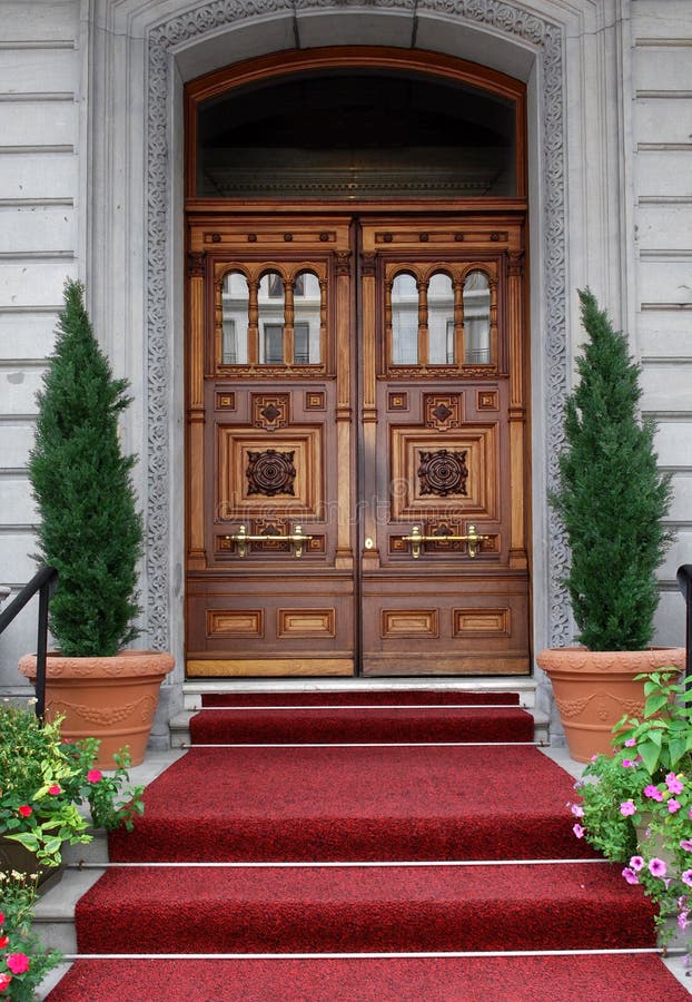 Elegant Front door stock photo. Image of home, mansion - 11306366