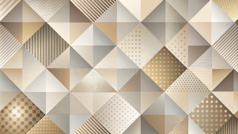 Elegant Geometric Abstract Background with Neutral Tones and Subtle ...