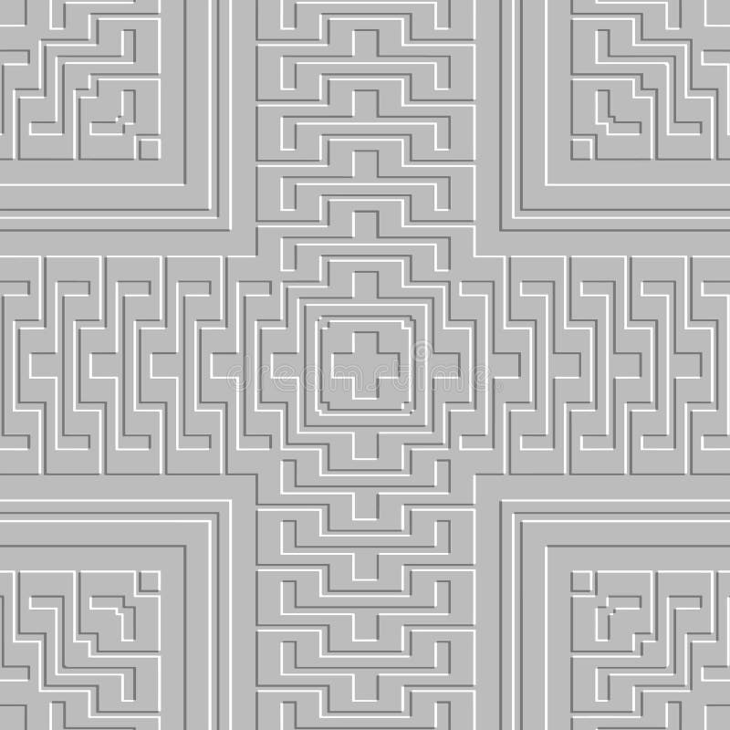 Effect Embossed Geometry Pattern Stock Illustrations – 902 Effect ...