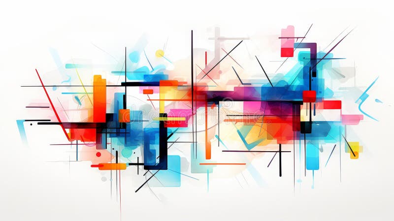 Elegant Geometric Lines Illustration with Precise Patterns for ... Elegant Geometric Lines Illustration with Precise Patterns for ...