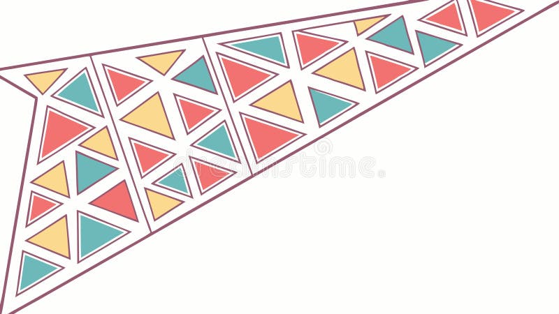 Elegant Geometric Pattern Banner Design, Vector Design Generative AI ...