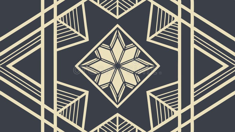 Elegant Geometric Pattern Interlocking Design Vector, Decorative ...