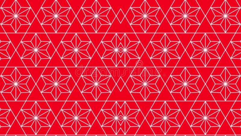 Elegant Geometric Pattern, Seamless Looping Animated Background Stock ...