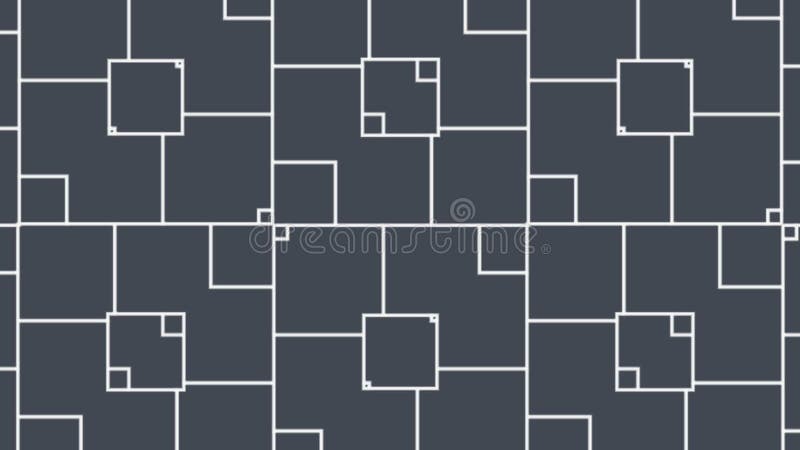 Elegant Geometric Pattern, Seamless Looping Animated Background Stock ...