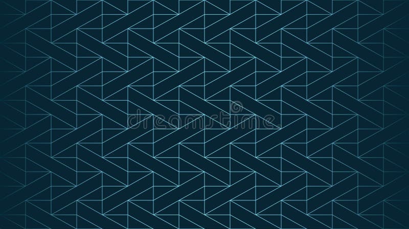 Elegant Geometric Seamless Pattern. Stylish Triangular Grid Texture Stock Vector - Illustration ...