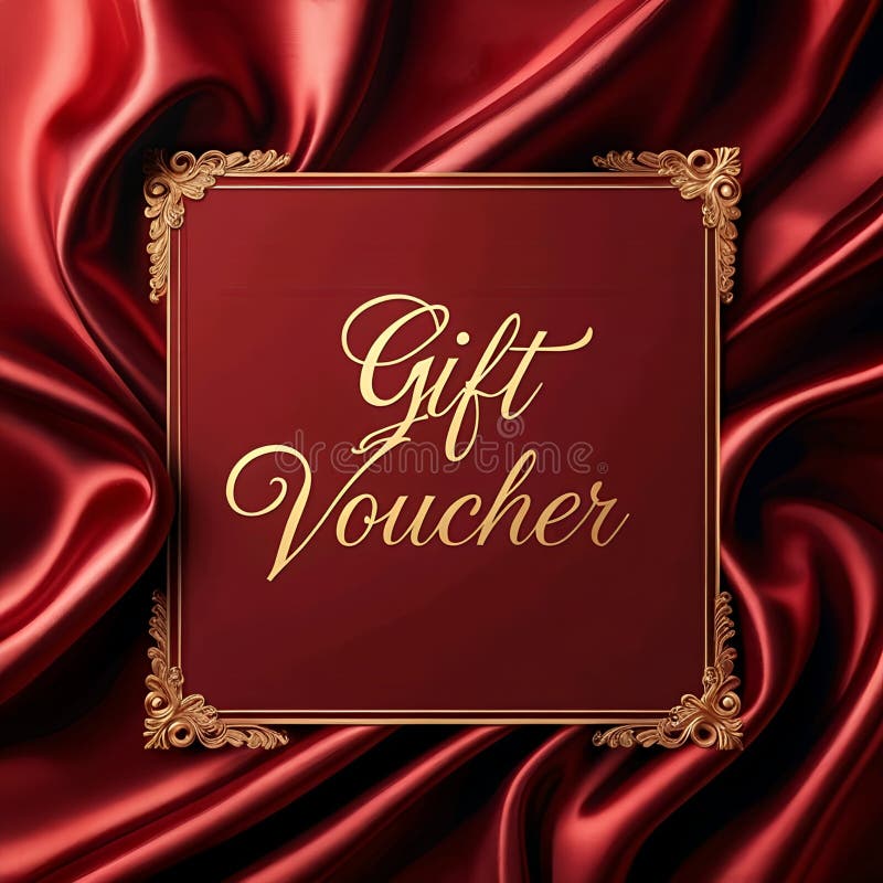 Elegant Gift Voucher: a Luxurious Experience Awaits Stock Illustration ...