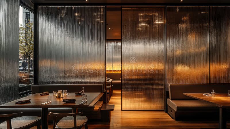 Elegant Glass Decor, Elevate Your Dining Experience with Reeded Glass ...
