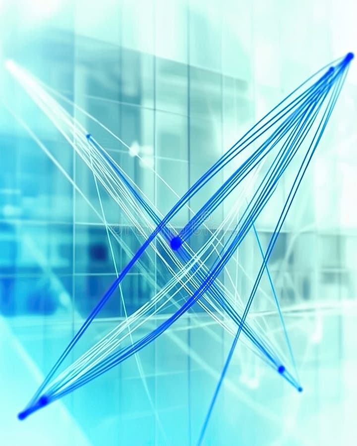 Elegant Glass Line Graph Mockup with Soft Gradient Background for Notes ...