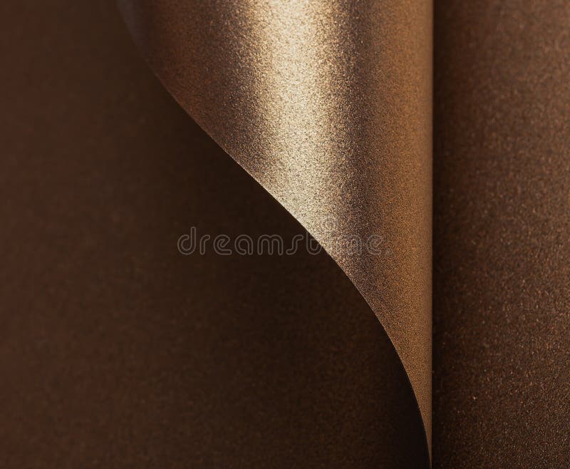 Elegant Gold and Bronze Paper Background with a Glossy, Pearlescent ...