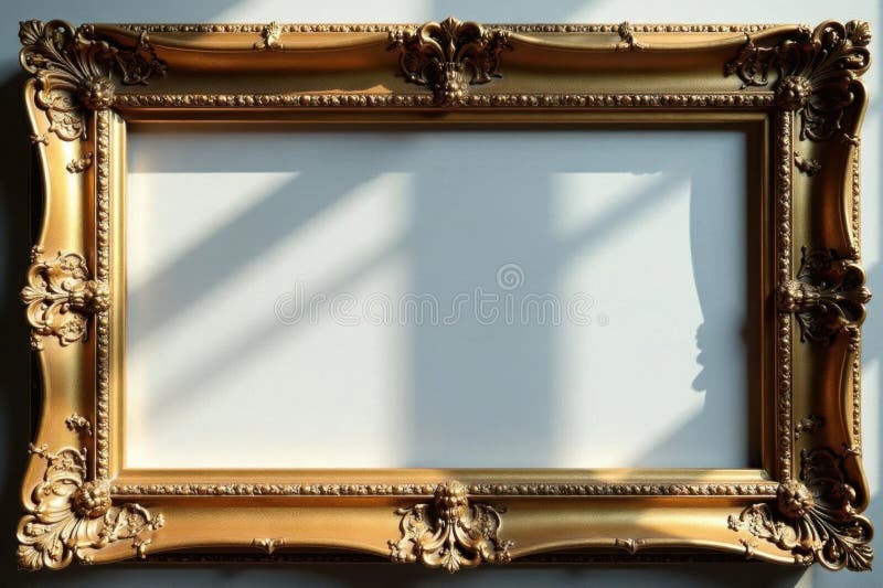Elegant Gold and Bronze Picture Frames, Ornate Detail, Picture Frame ...