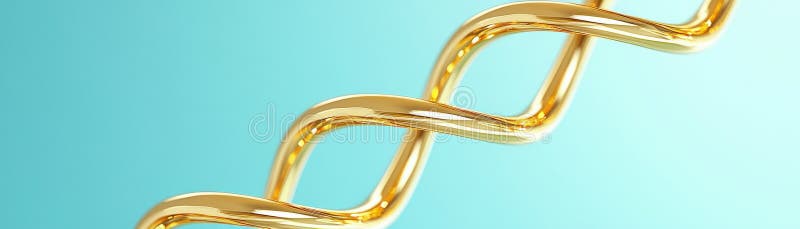 Elegant Gold Chain Link Isolated on a Soft Gradient Background Stock ...