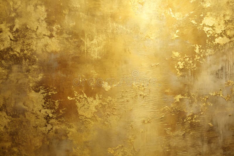 Elegant Gold Foil Texture with Distressed Finish and Grunge Metallic ...