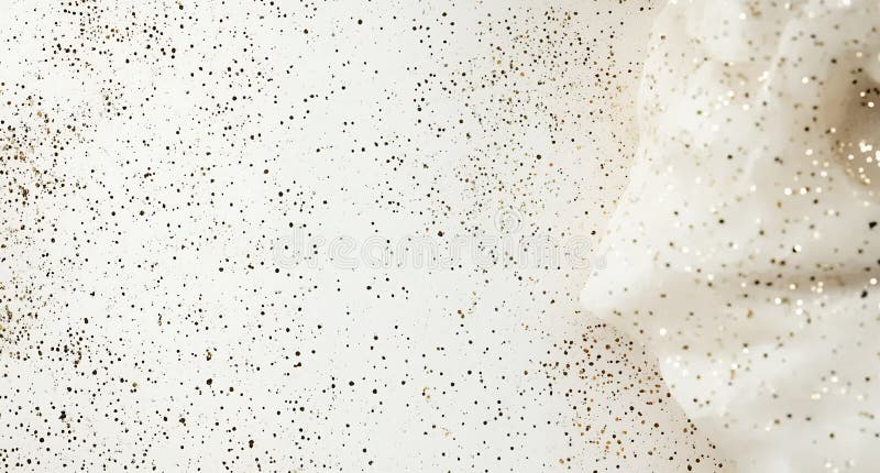 Elegant Gold Glitter Fabric Texture Background Stock Illustration ...