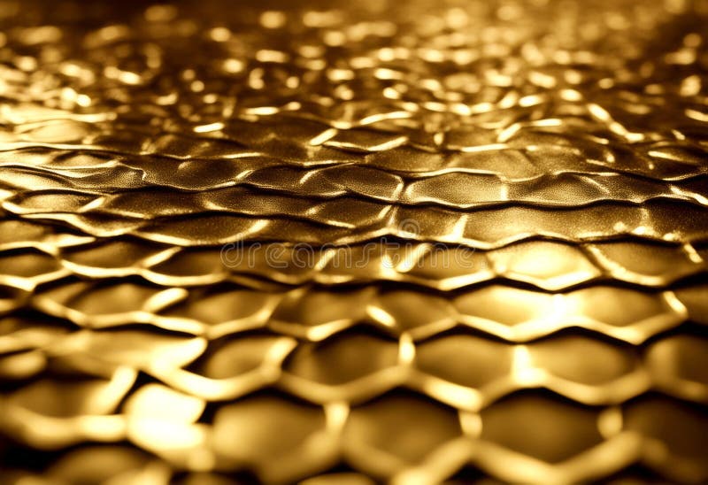 Elegant Gold Pattern Texture Plate Metal Background Panel Board ...