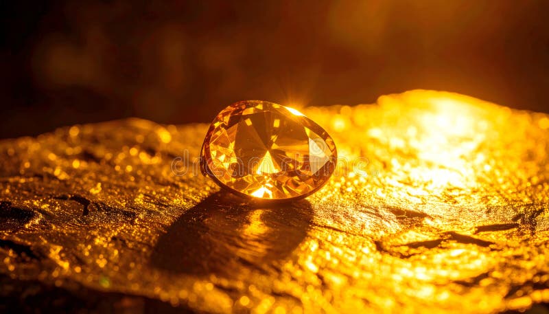 Elegant Gold Watch on Textured Slate with Warm Light Reflections Stock ...