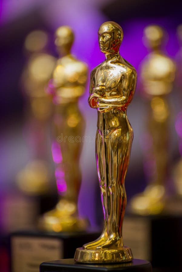 Elegant Golden Prizes editorial photography. Image of nominations ...