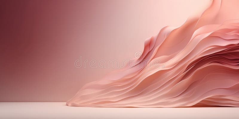 An Elegant Gradient Background with a Blush Pink Flowing into a Rich ...