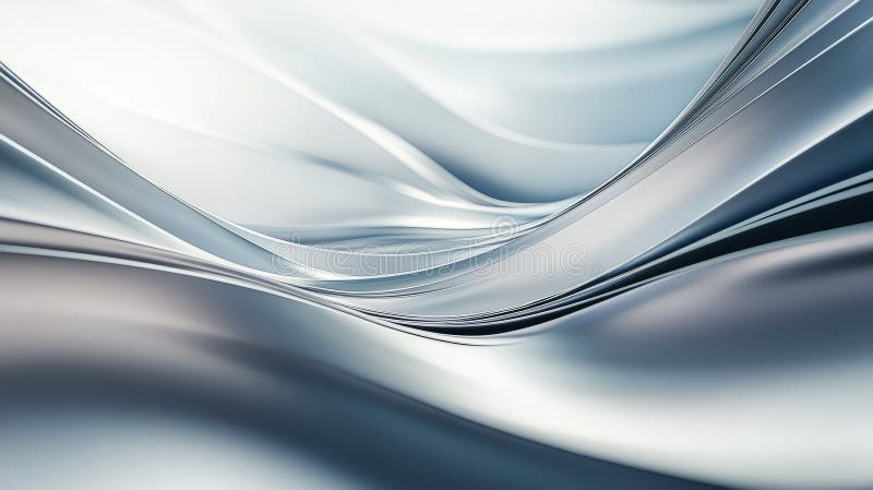 Elegant Gradient Brushed Aluminum Texture Transitioning from White ...