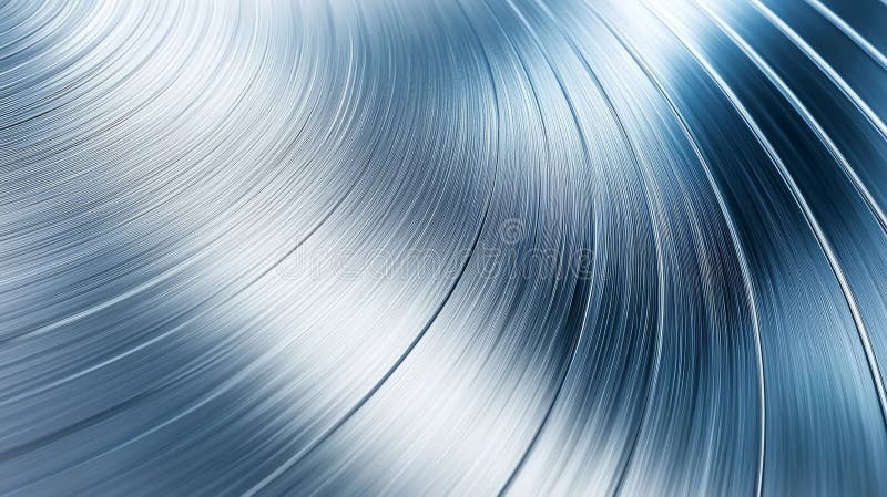 Elegant Gradient Brushed Aluminum Texture Transitioning from White ...