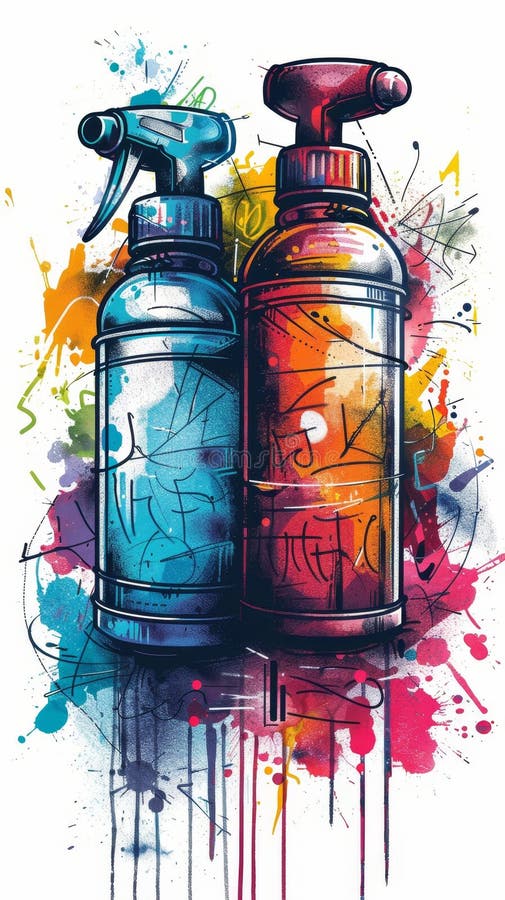 Graffiti Spray Background Stock Illustrations – 45,288 Graffiti Spray ...