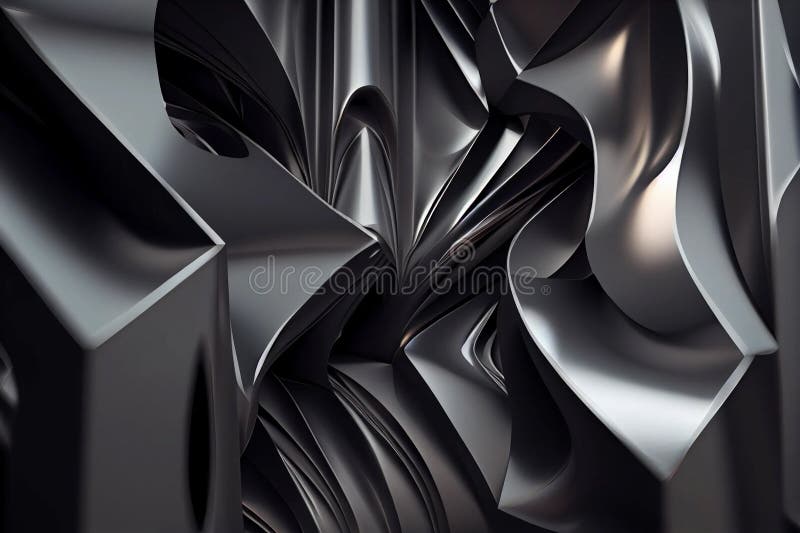 Elegant Gray Abstract Design for Graphic Projects Stock Illustration ...