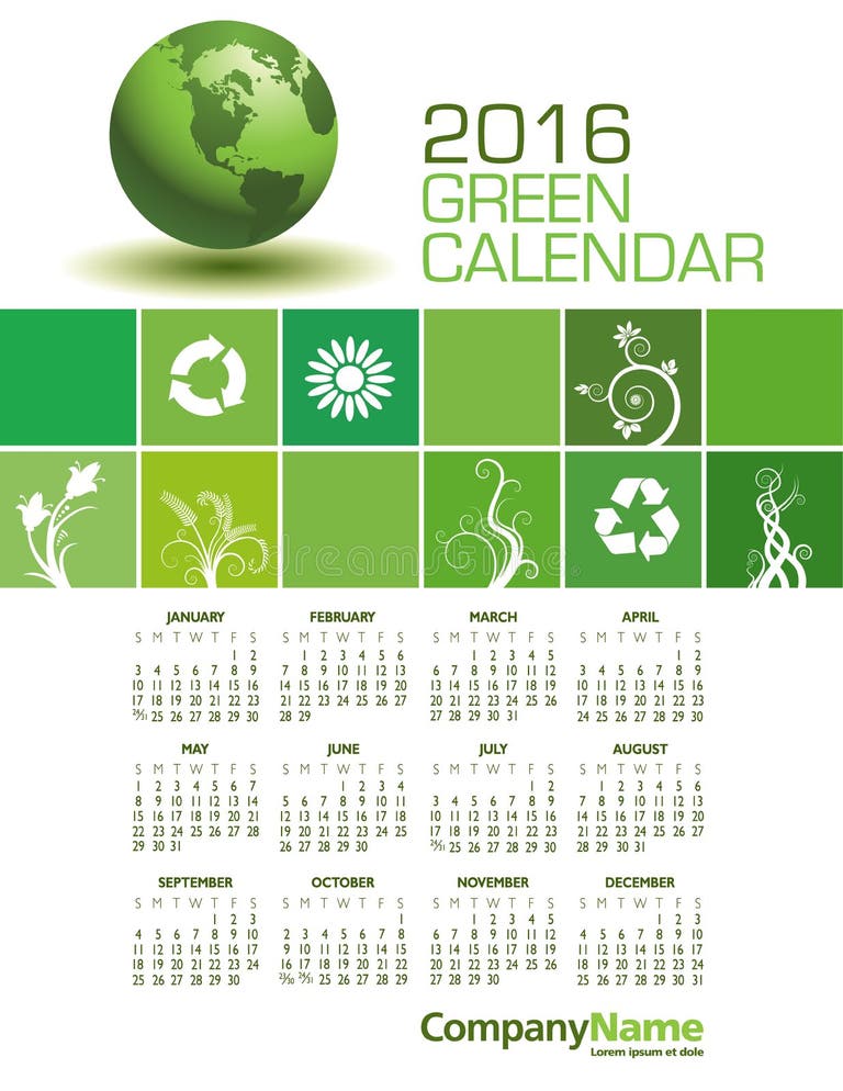 Green Calendar Stock Illustrations – 61,101 Green Calendar Stock ...