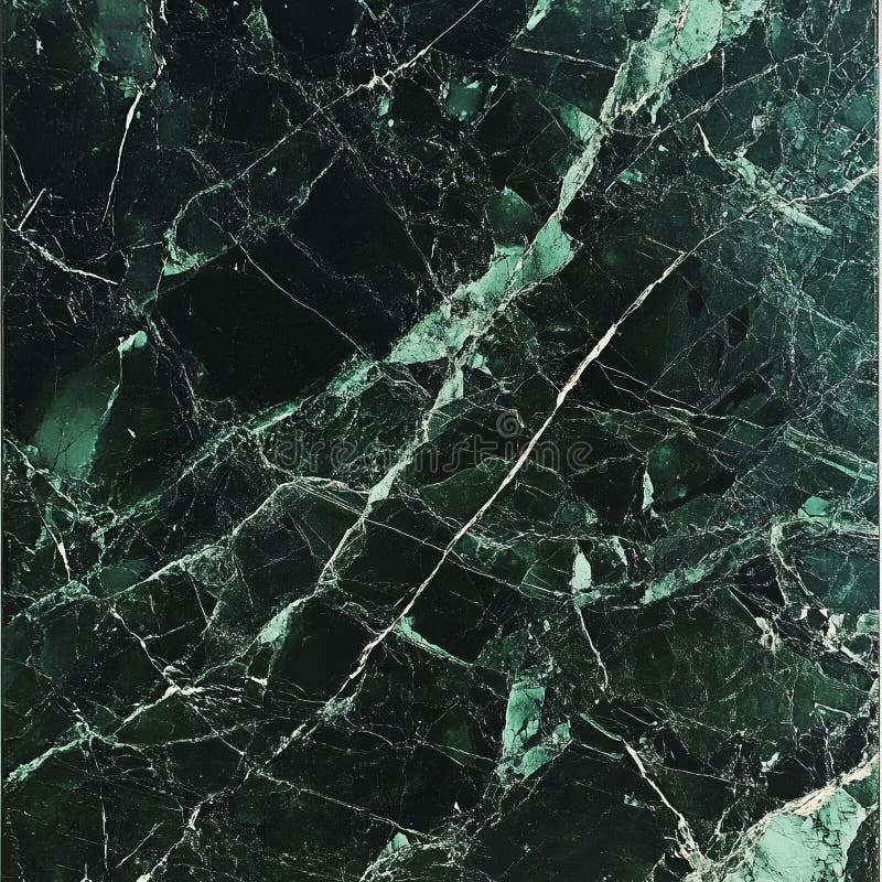 Elegant Green Marble Surface with Natural Veining Patterns Stock Photo ...