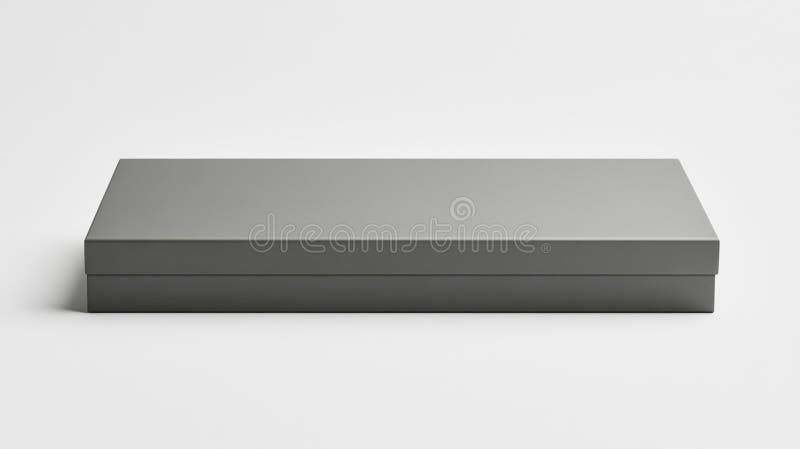 Elegant Grey Packaging Mockup Showcasing a Modern Soft Matte Finish on ...