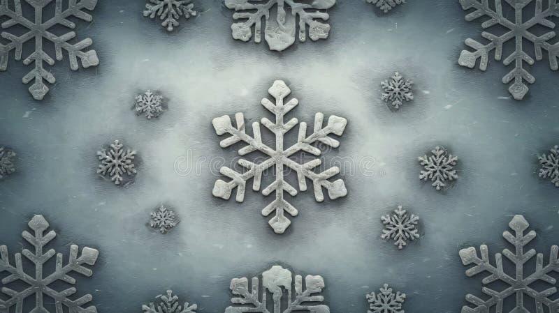 Elegant Grey Snowflake Pattern, Winter Holiday Good Resolution Stock ...