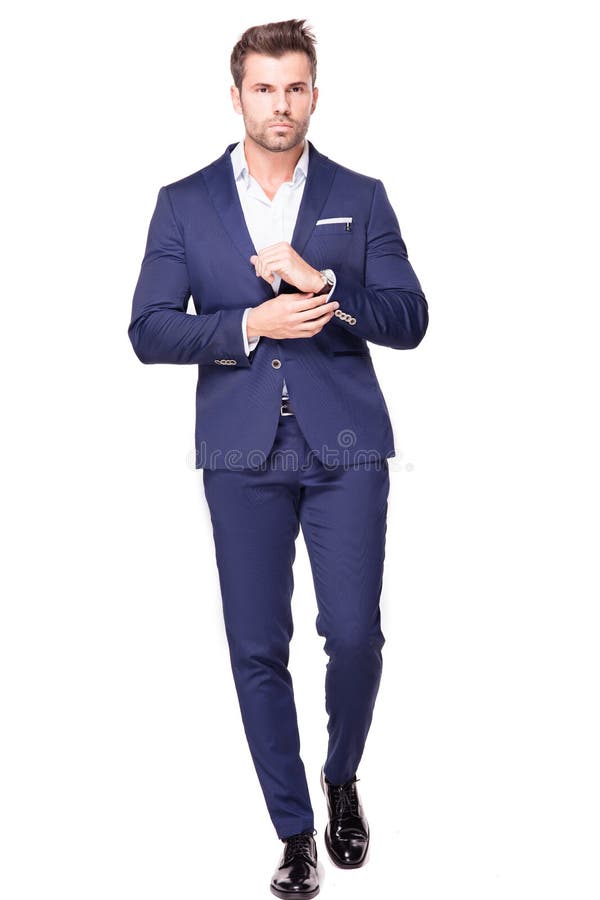 Elegant Handsome Man in Suit. Stock Photo - Image of model, businessman ...