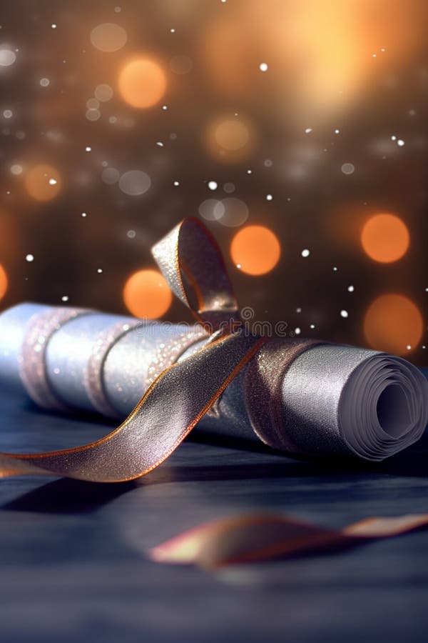 Elegant High School Graduation Scroll: Unfolding Achievements and ...