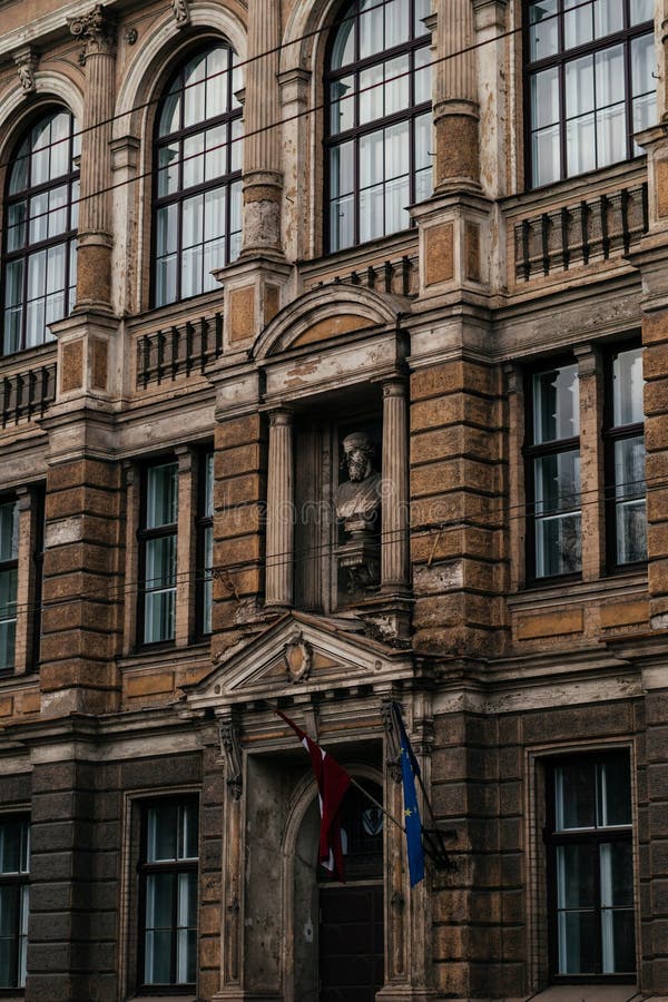 An Elegant Historic Building with Classical Architecture, Featuring ...