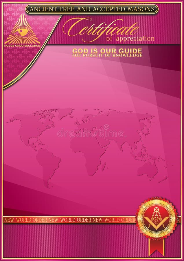 An Elegant Horizontal Blank for Creating Certificates with Masonic ... An Elegant Horizontal Blank for Creating Certificates with Masonic ...