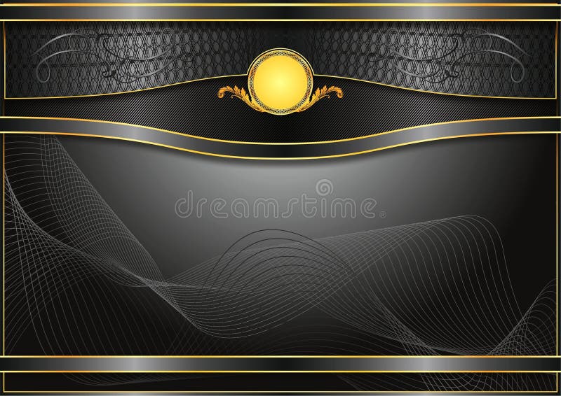 An Elegant Horizontal Blank Form for Creating Certificates. with Black ... An Elegant Horizontal Blank Form for Creating Certificates. with Black ...