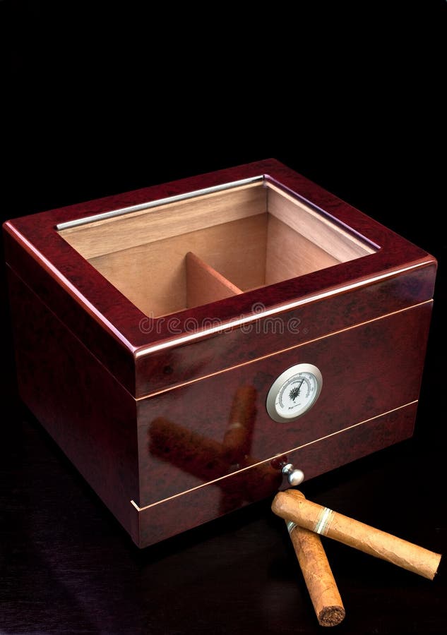 Elegant Humidor stock image. Image of decorated, gage - 12030461