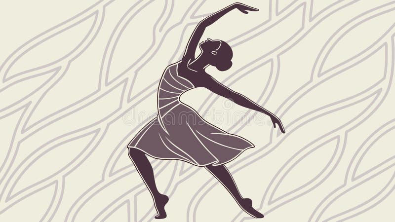 Elegant Ballet Dancer, Stage Performance, Vector Design Generative AI Stock Vector ...