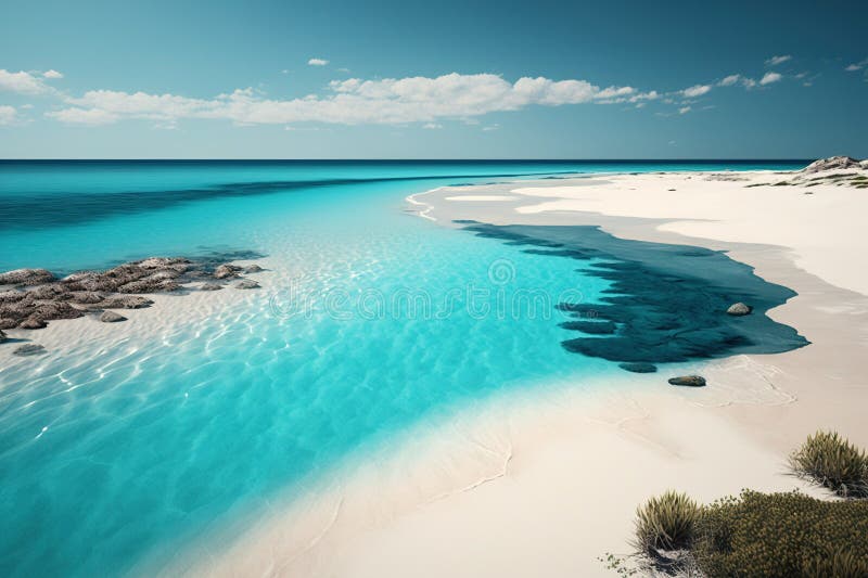 Elegant Image of Blue Water and Beach, this Visual is Fitting for Your ...