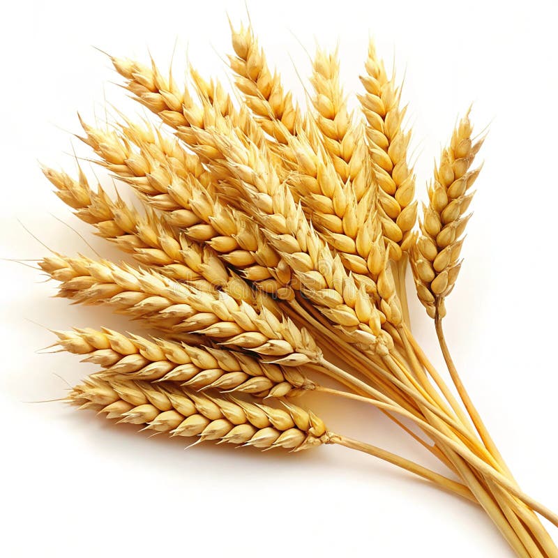 AI-Generated Isolated Wheat Stalk on a Clean White Background – Perfect ...