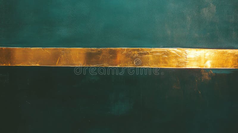 Elegant Interior Design with Matte Gold Molding on Rich Textured Wall ...