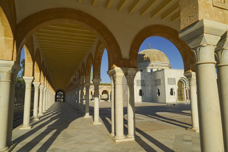 The Mosque and Mausoleum of Bourguiba, Leader of the Struggle for ...