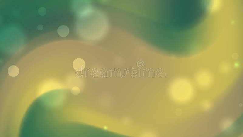 Elegant Islamic Background with Gradient Green and Gold Light Orbs for ...