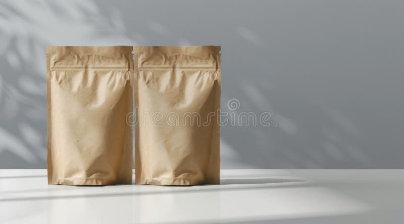 An Elegant Kraft Packaging Mockup Designed Specifically for Stunning ...