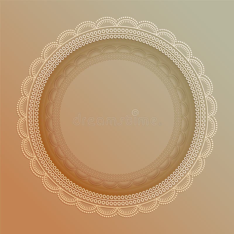 Elegant Lace Frame Background for Ornamental Embroidery Design Stock ...