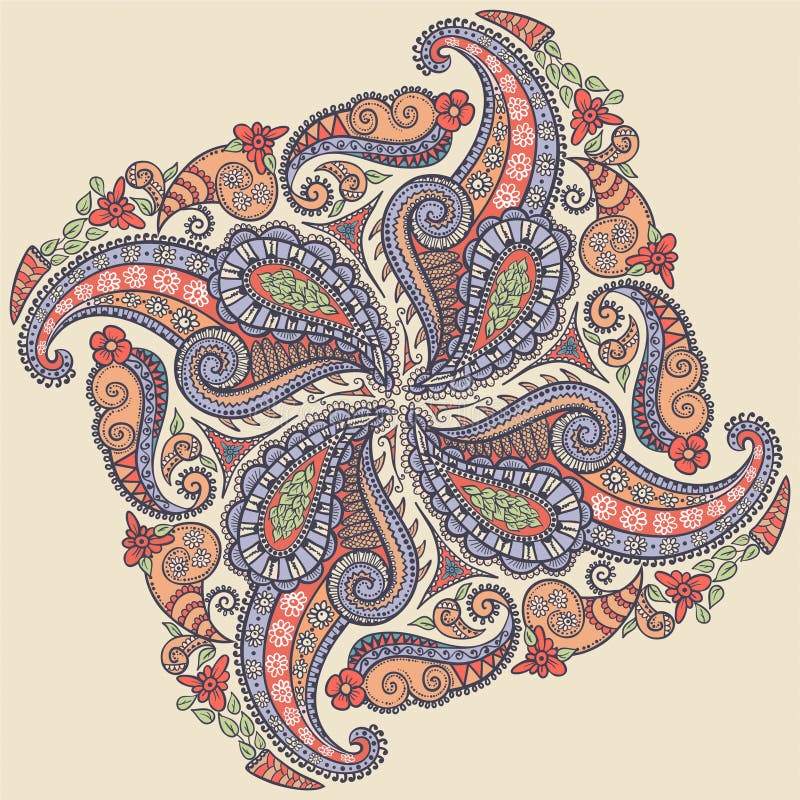 Elegant lace pattern stock illustration. Illustration of interlacing ...