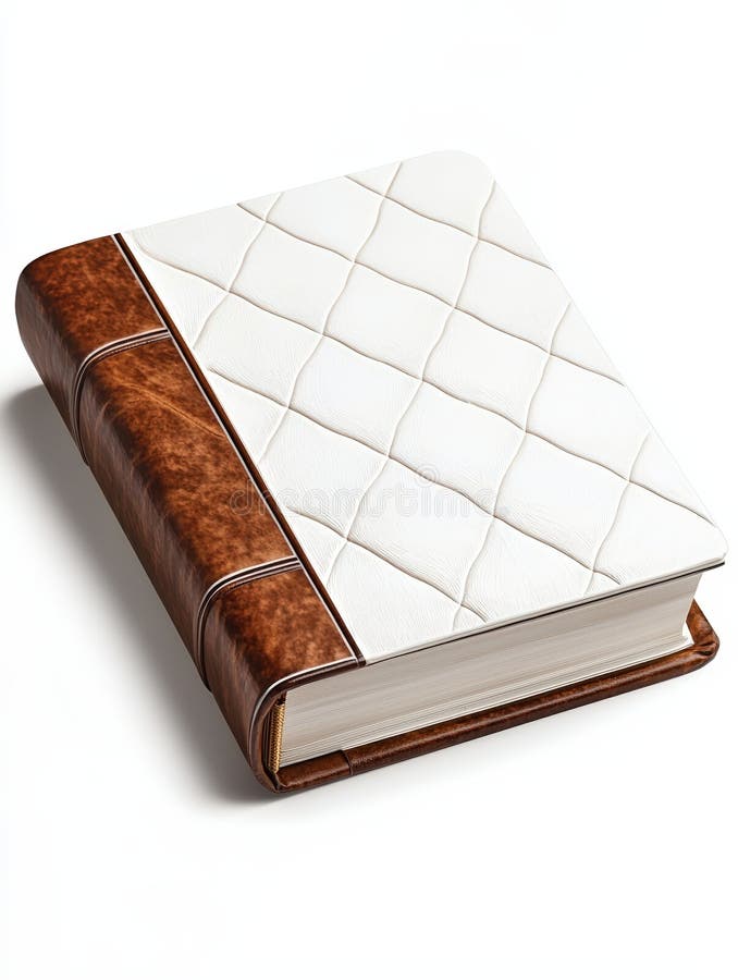 Elegant Leatherbound Book with a Unique Quilted Design Perfect for ...