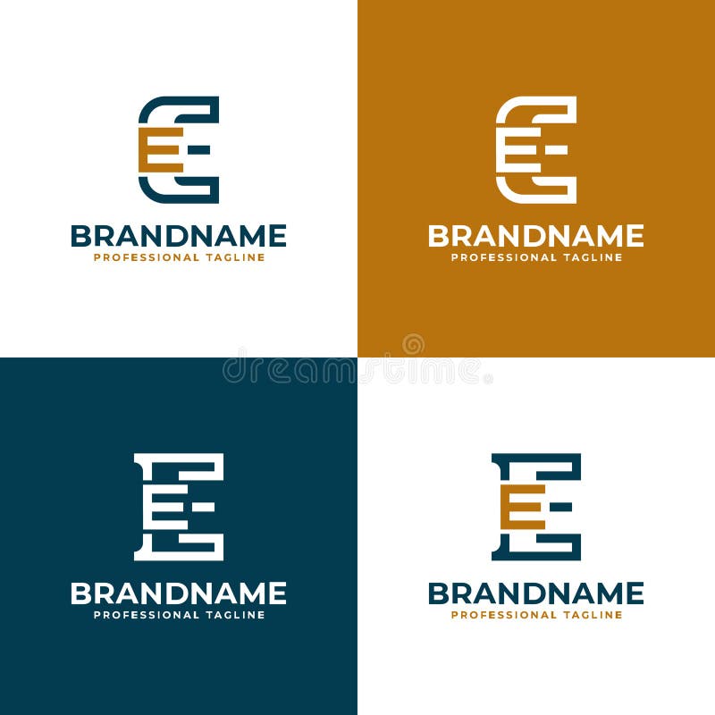 Elegant Letters EE Monogram Logo, Suitable for Business with EE ...